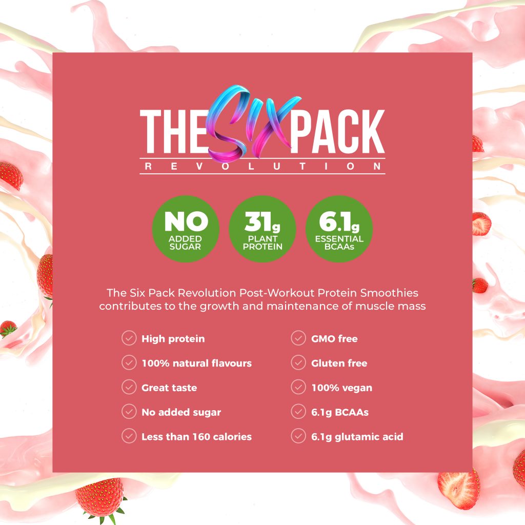 SPR Vegan Post Workout Strawberry Cream Sensation - Protein Malta