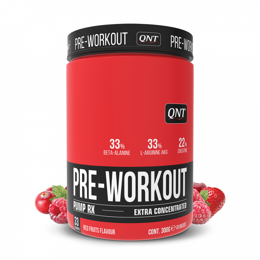 QNT Preworkout Red Fruits 300g - Protein Malta