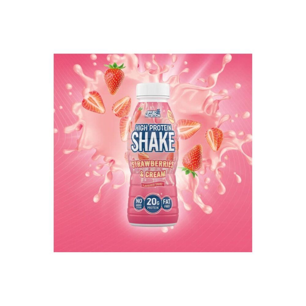 Applied Nutrition RTD High Protein Shake Strawberries & Cream 330ml ...