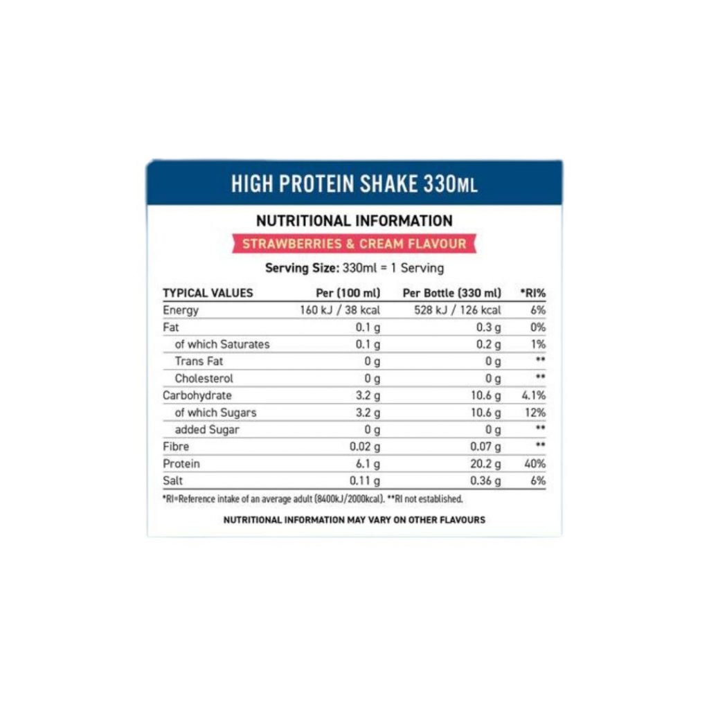 Applied Nutrition High Protein Shake Fudge Brownie 330mL - Protein Malta