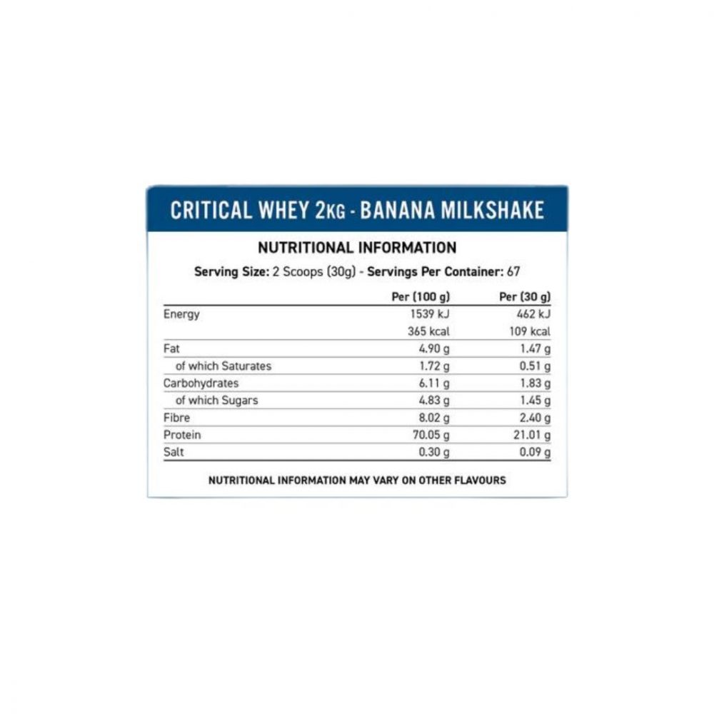 Applied Nutrition Critical Whey Chocolate 2Kg - Protein Malta